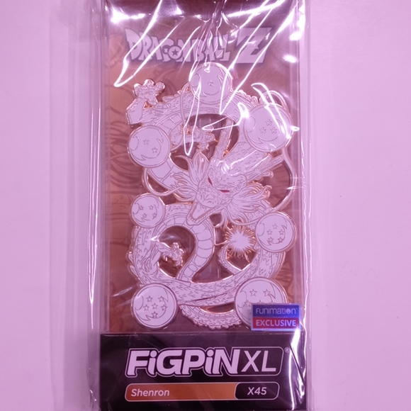 Wall Decor | Rare Golden Shenron Fig Pin | Poshmark